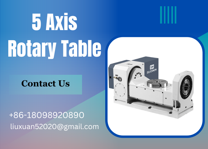 Benefits of Using CNC 5 Axis Rotary Table [Infographic] | Flokii
